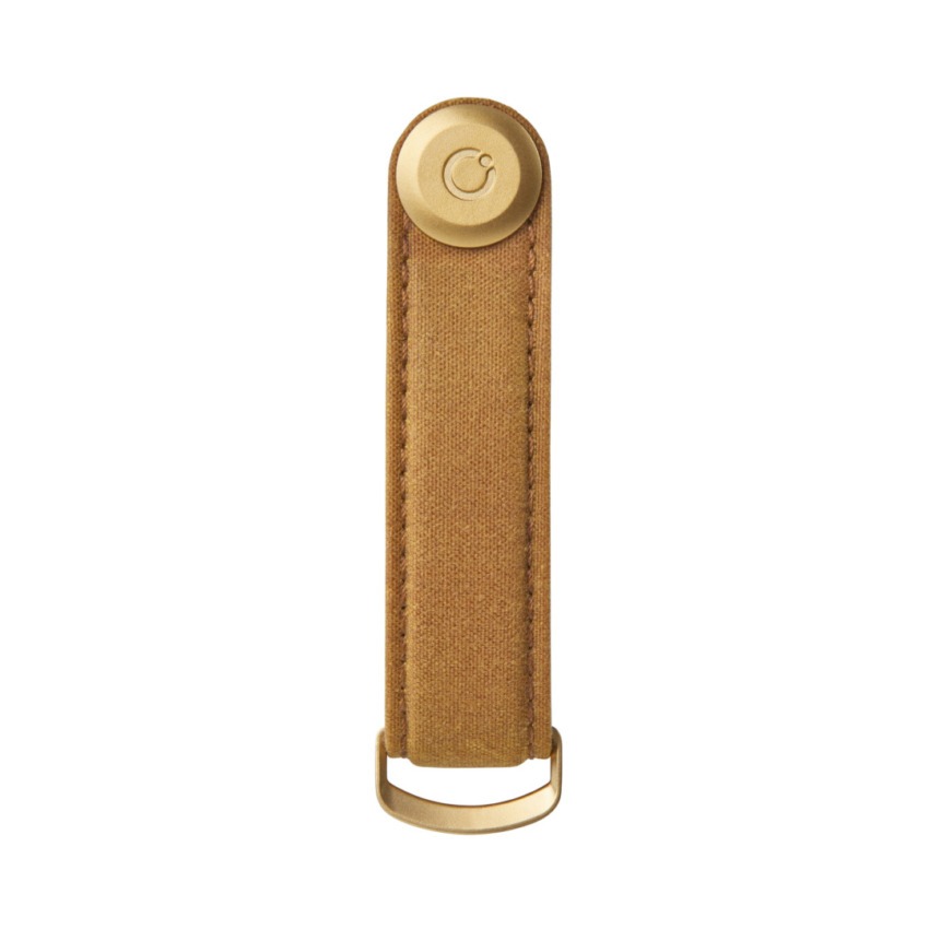 ORBITKEY Key Organiser Waxed Canvas Golden Sand - The Budims ...